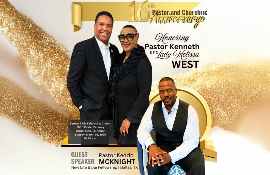 Berean Bible Fellowship Church: Plano, TX > 16th Pastor and Church ...